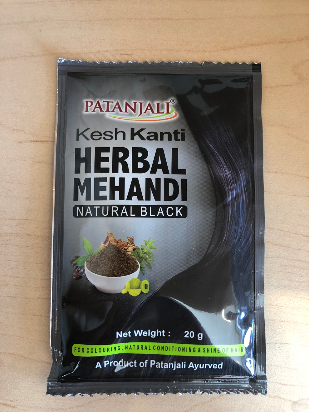 Kesh Kanti Herbal Mehandi Natural Black – Patanjali-Canada